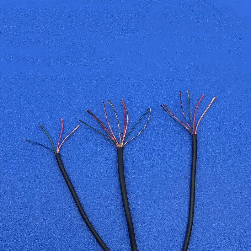 Многожильный эмалированный провод MoreSunsDIY Cotton yarn Headphone Cable 5 м 5 Core