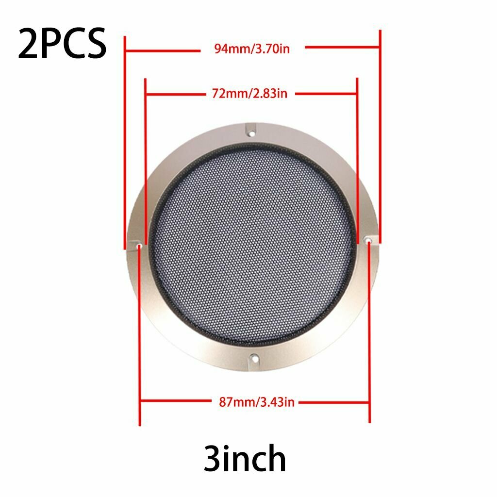 Круглая сетка для замены акустической решетки, - B