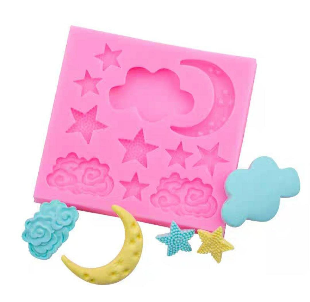 Молд силиконовый для творчества. Облака