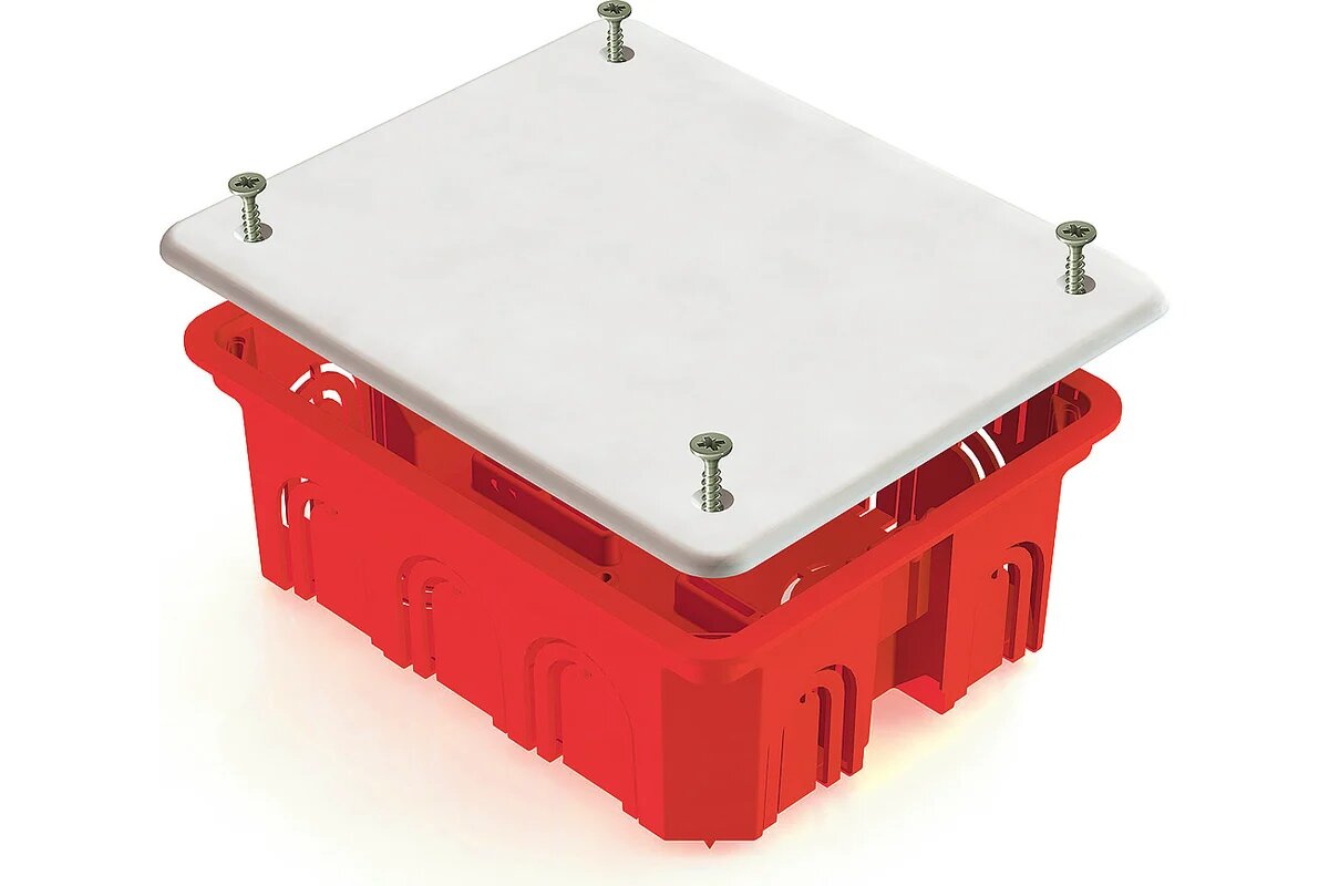 GREENEL Распределительная коробка для кирпичных стен 120x92x45 мм GE41008 на DIN-рейку