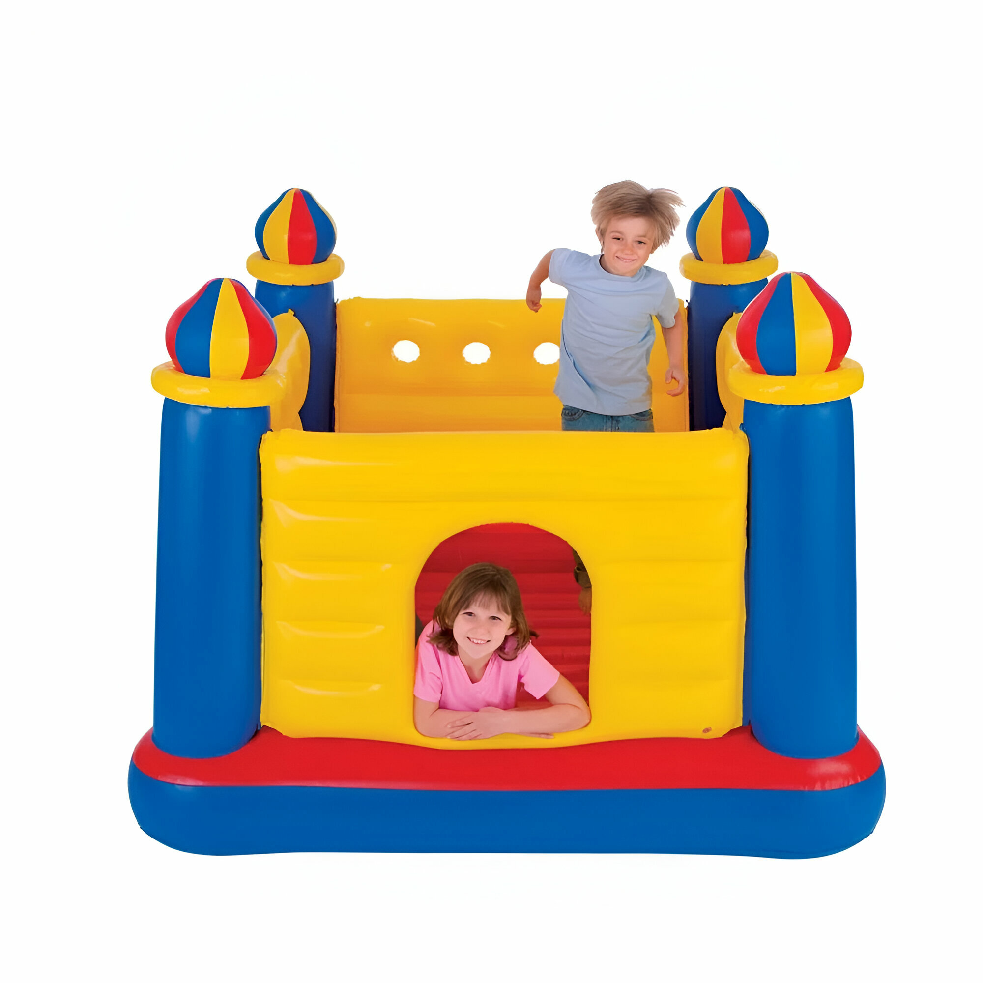 Крепость-батут надувная 175х175х135см Intex 48259