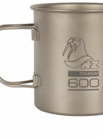 Кружка титановая, легкая, одностенная NZ 600 мл TM-600FH