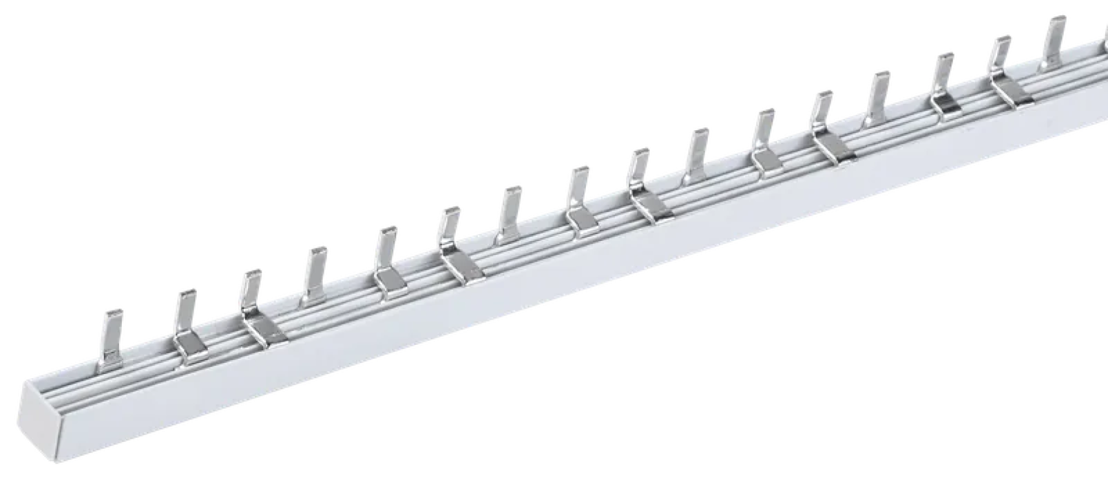 Шина соединительная IEK / ИЭК PIN луженая, штырь, медь/пластик, 1м, 3 фазы, 63А