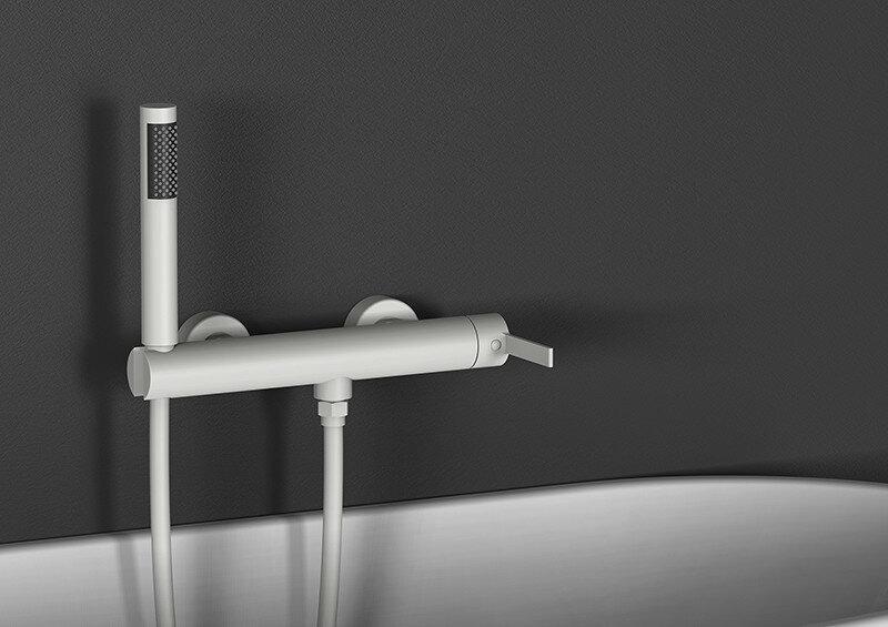 Смеситель KAISER 05477-4 Serio для душа, белый матовый