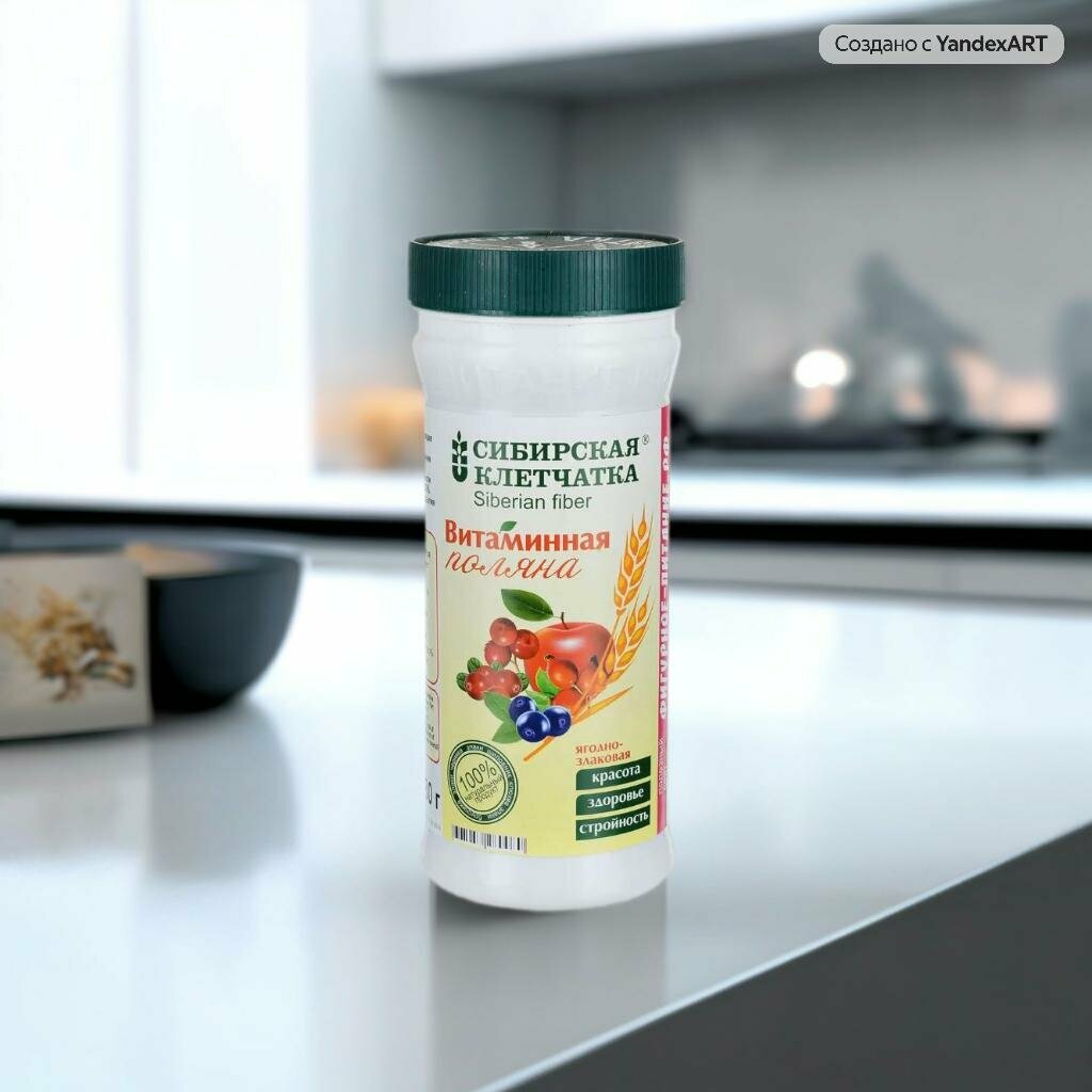 Клетчатка Сибирская клетчатка, Витаминная поляна, 280 г