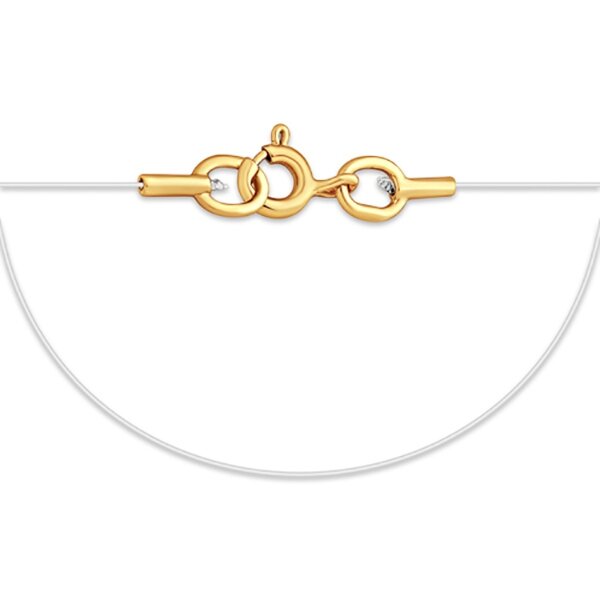 Колье, красное золото, 585 проба