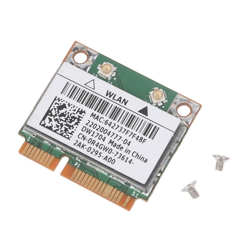 BCM943142HM DW1704 2.4/5G Mini PCIe 2-диапазонная беспроводная сетевая карта для 5323 7720