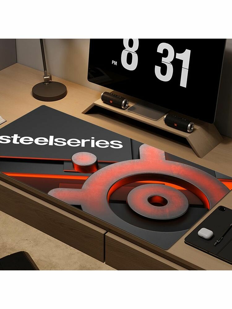 Коврик для мышки SteelSeries Sai Rui, с нескользящей основой, прошитые края, 40х90 см