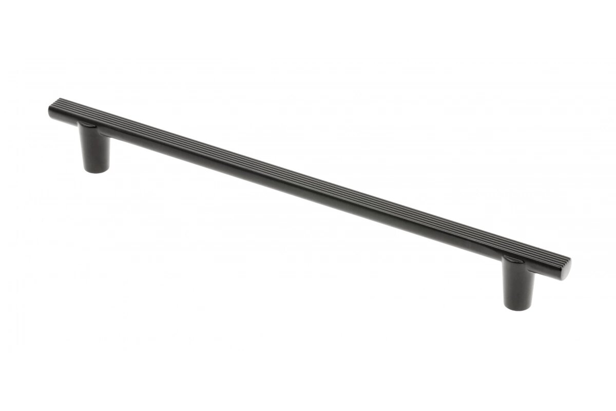 Ручка мебельная GTV RAY, 19,2 см, черная матовая