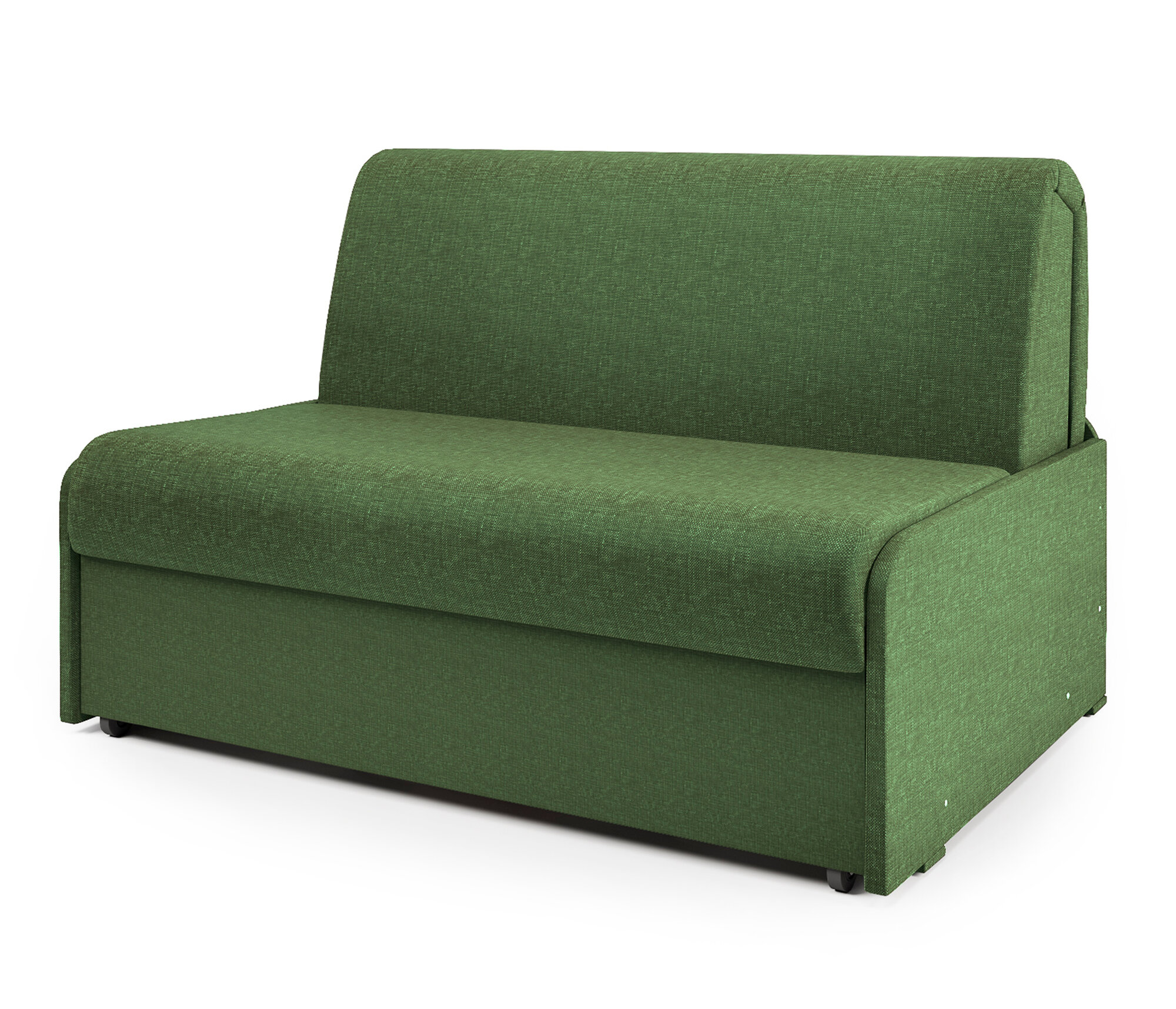 Диван-кровать Шарм-Дизайн Коломбо БП 100х194 см, диван раскладной, аккордеон, прямой, зеленый
