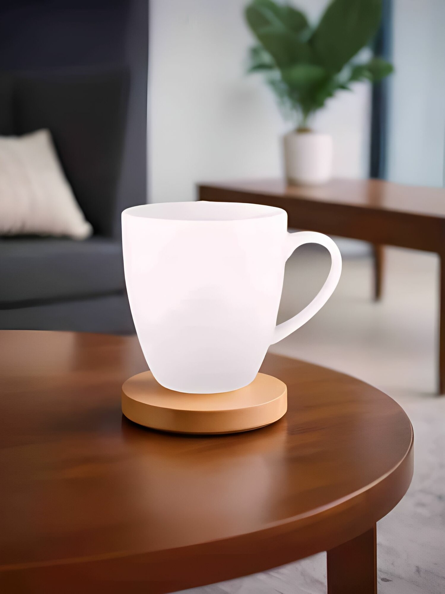 Набор фарфоровых кружек Башкирский фарфор 270мл, из 6 шт. для чая, кофе