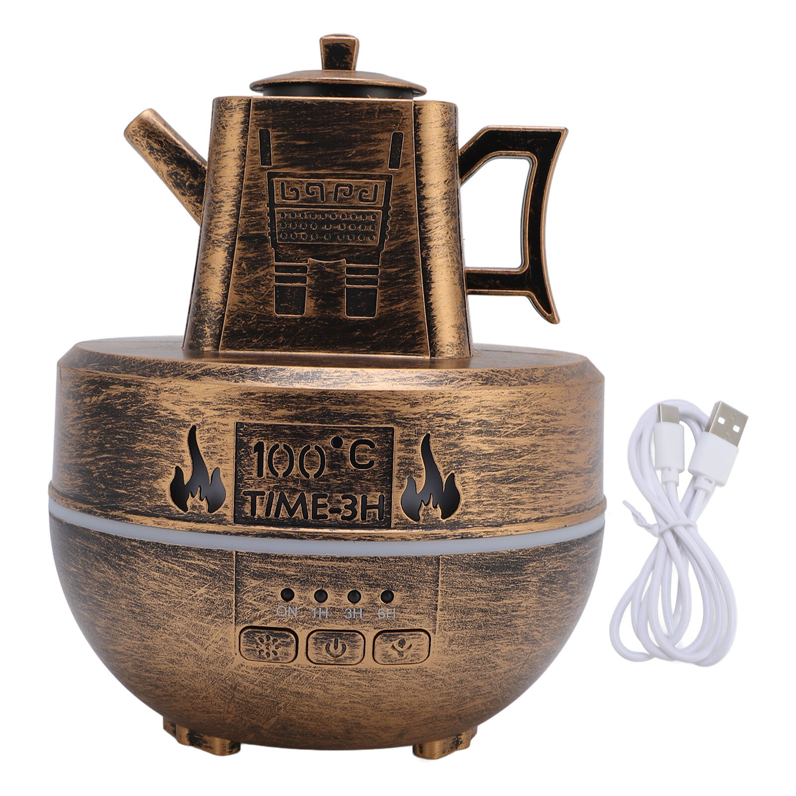 Красочный диффузор эфирного масла в форме ароматерапии ароматерапия с 140 мл резервуара для настольного украшения 5 В