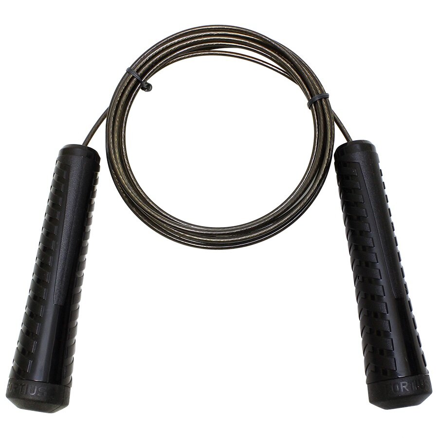 Скакалка универсальная Fortius 3 м. (чёрная)