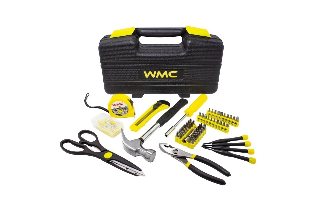 Набор инструмента WMC TOOLS 142 предмета WMC-10142(51086) в кейсе для хранения