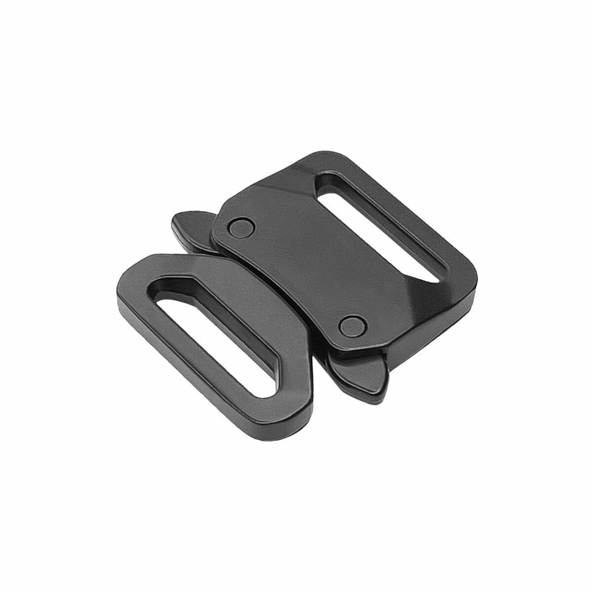 Пряжка застёжка-фастекс Zoo One "Кобра" 25 мм, (чёрная), CBB-25