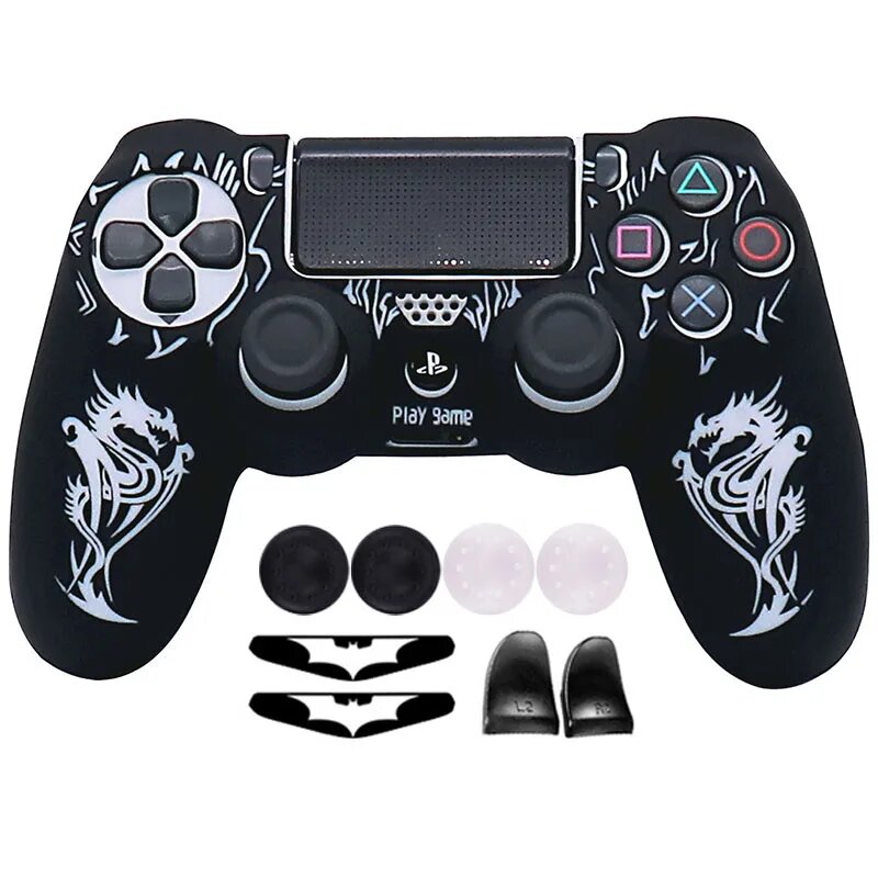 Мягкий силиконовый чехол для контроллера PS4 Ralan A0296-1