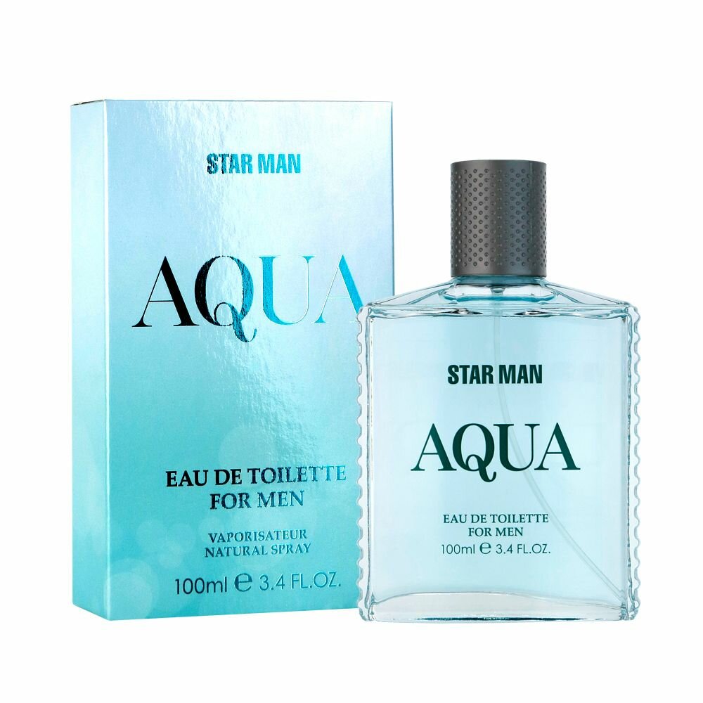 Туалетная вода Delta Parfum Star Man AQUA 100ml (аромат Acqua Di Gio) для мужчин