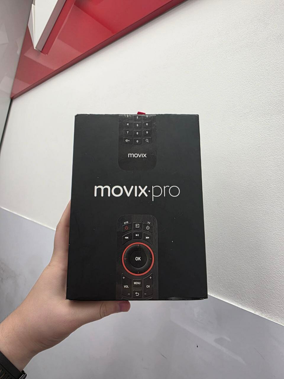 Тв приставка Дом.ру ZTE Movix PRO 4k WiFi HDMI