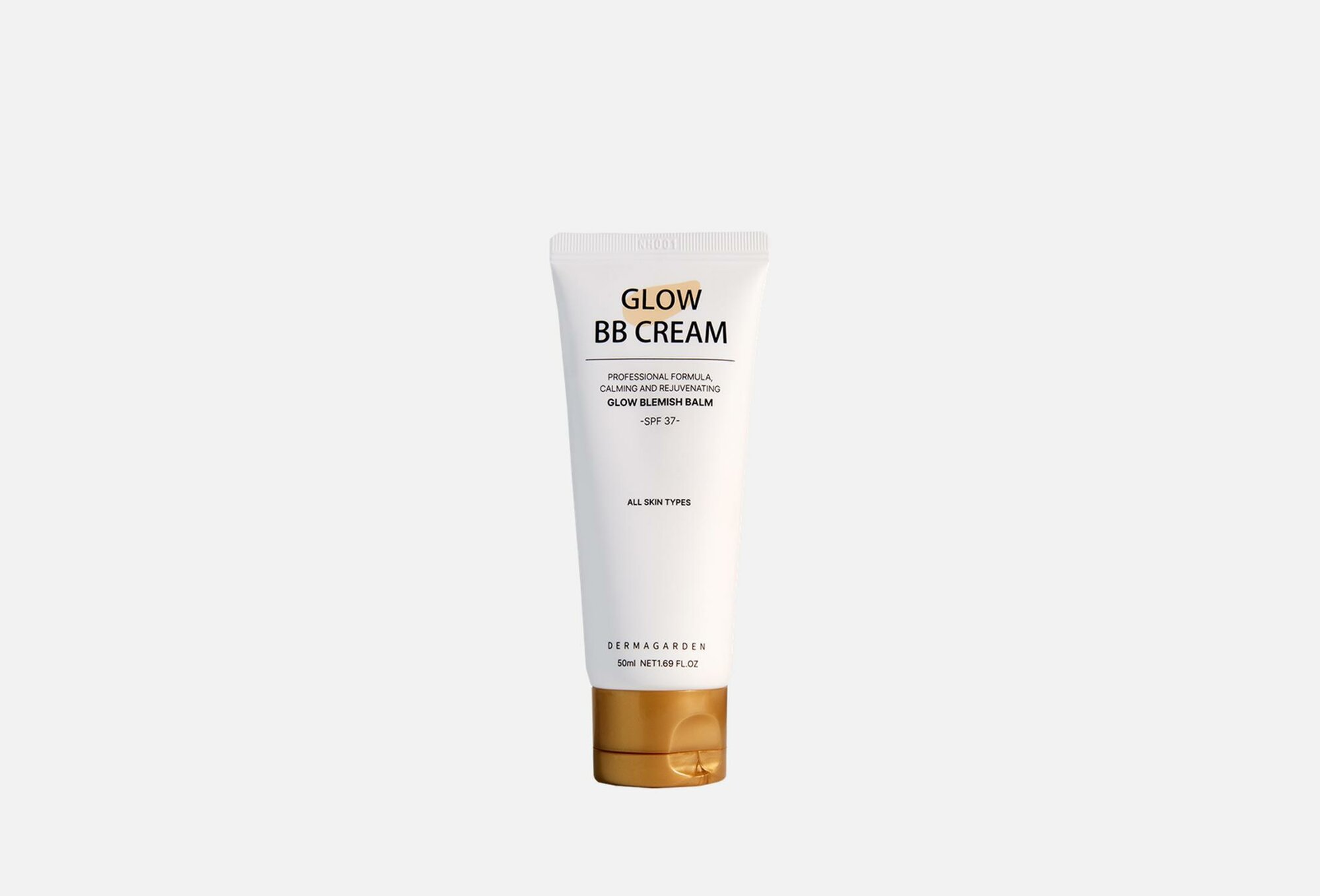 BB крем для лица SPF 37 DERMAGARDEN Glow 50 мл Бежевый