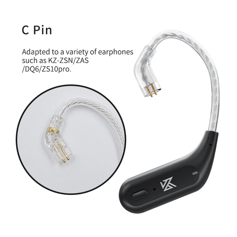 KZ AZ09 HD Беспроводной провод для наушников AZ09 C PIN