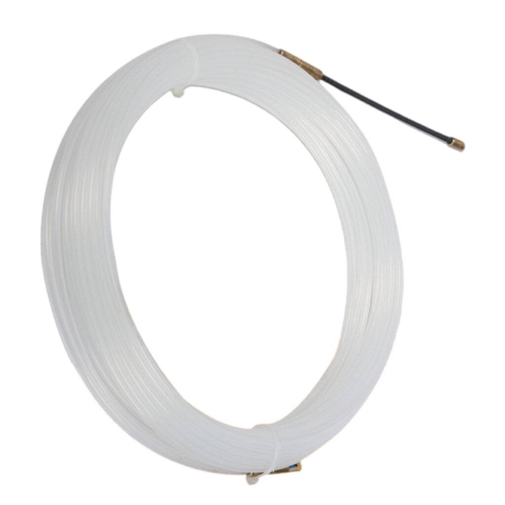 Upgrades Electrical Wire Threader,10M of Robusts 3mm Nylon Spirals 10M Nylon Retractable Line for Conduits Navigation