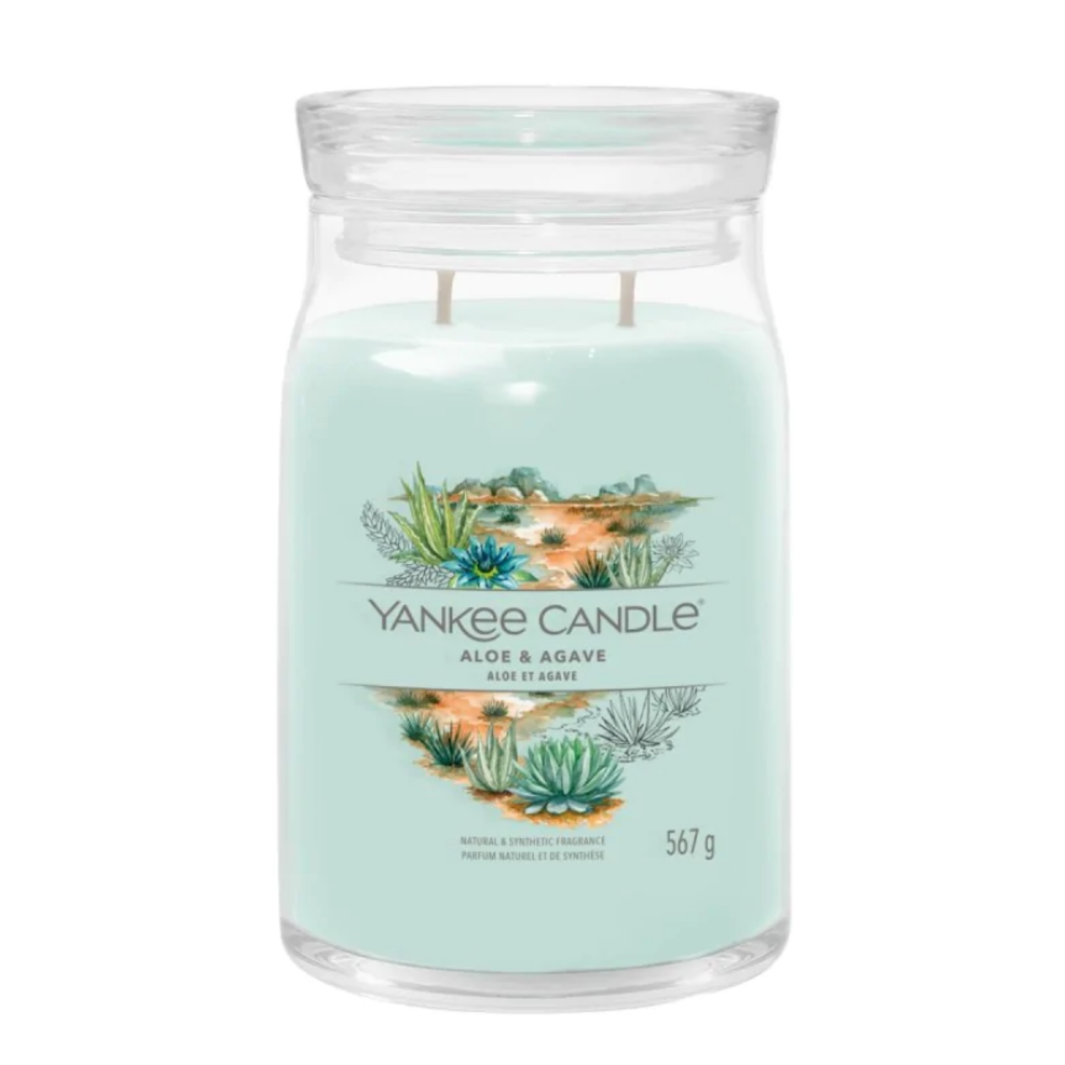 Ароматическая свеча Yankee Candle SIGNATURE "Алоэ и агава/ALOE & AGAVE"