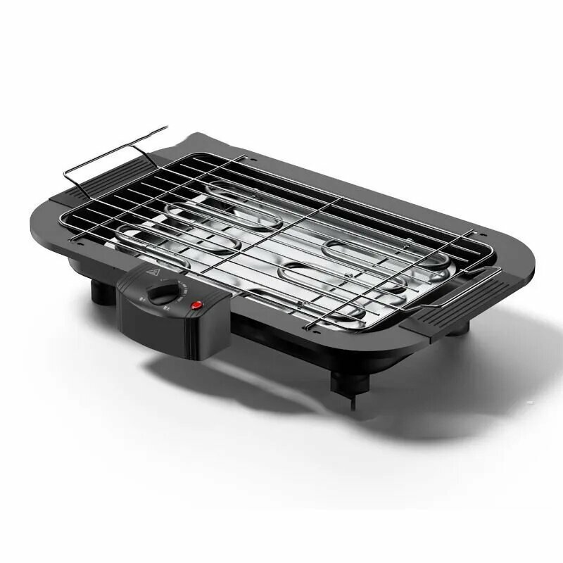 Шашлычница электрическая, 1800W, складная, нержавеющая сталь