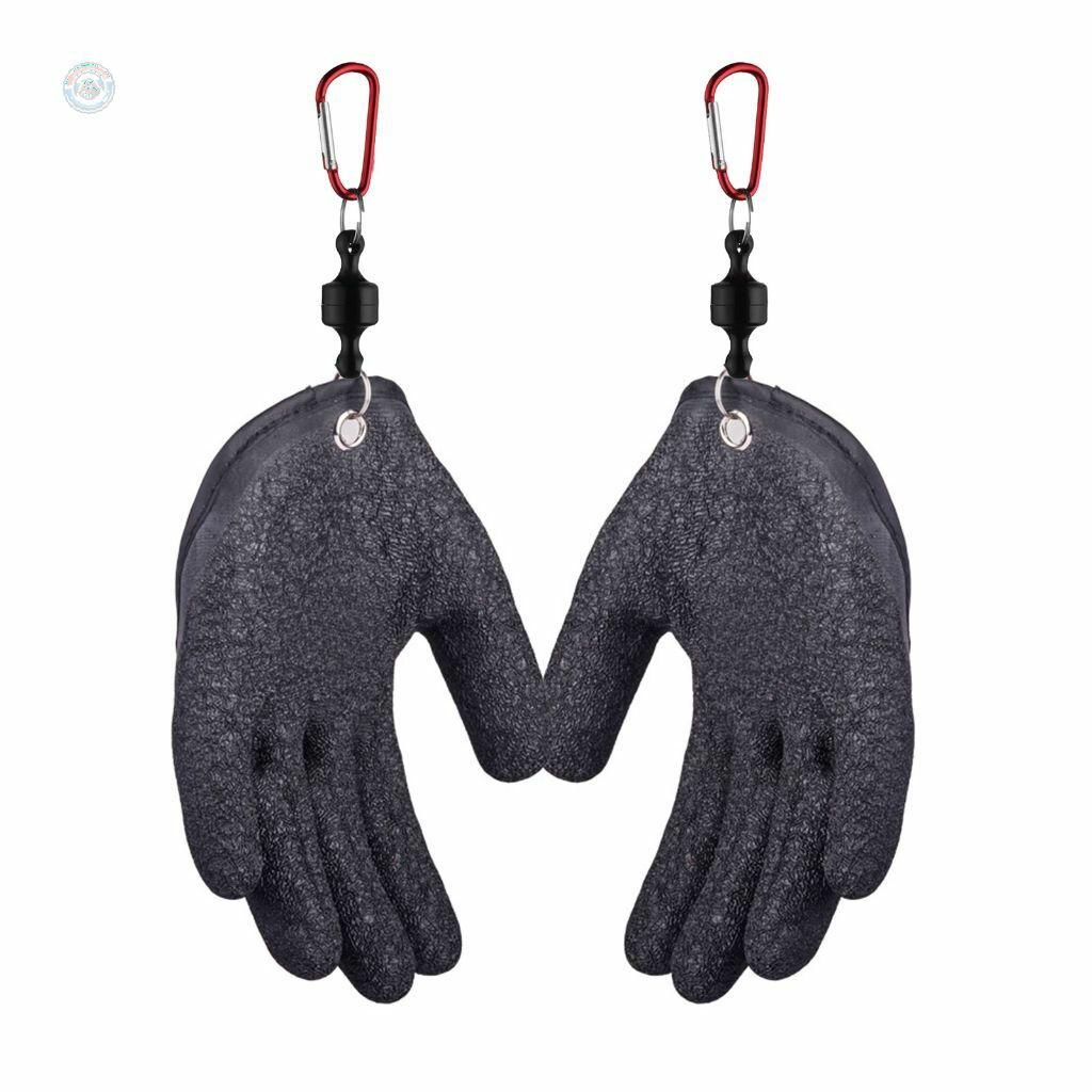 Прочные непромокаемые рыболовные перчатки с магнитной застежкой для морской и зимней ловли, защита от крючков и острых предметов