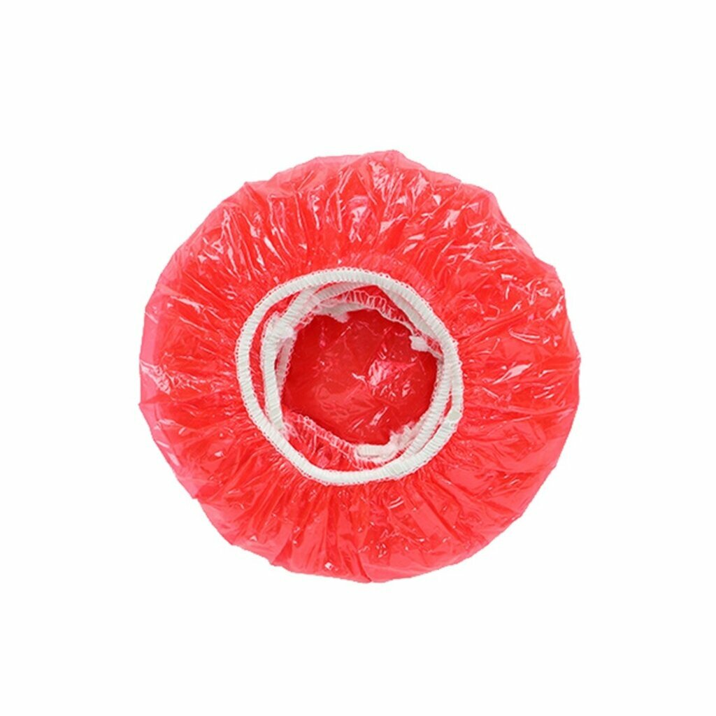 100шт, одноразовый защитный чехол для датчика дыма 3 шелка *10 см-красный 16 см