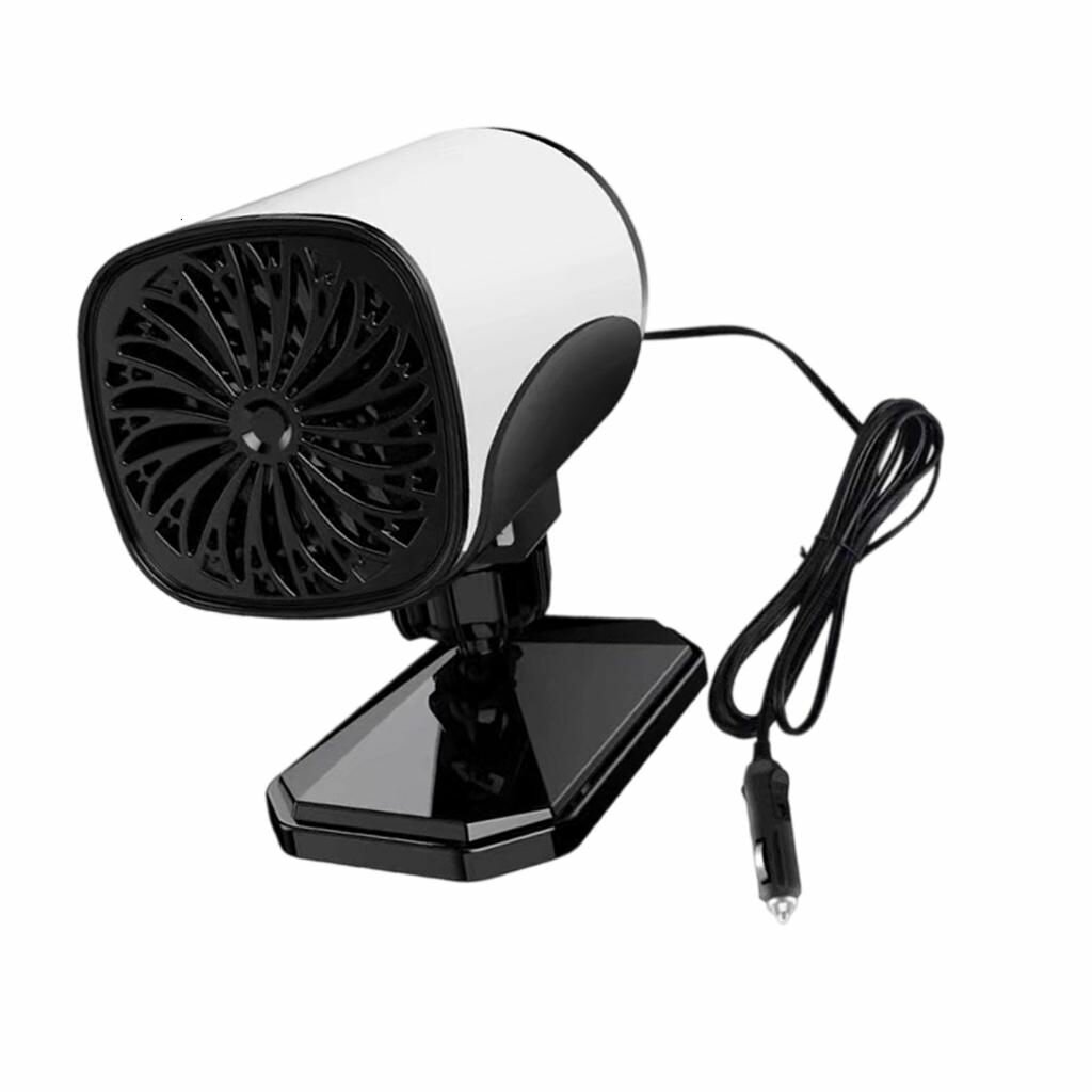 Автомобильный обогреватель, компактный размораживатель для грузовиков "два в одном", быстрый нагрев и размораживание-белый-24 вольта