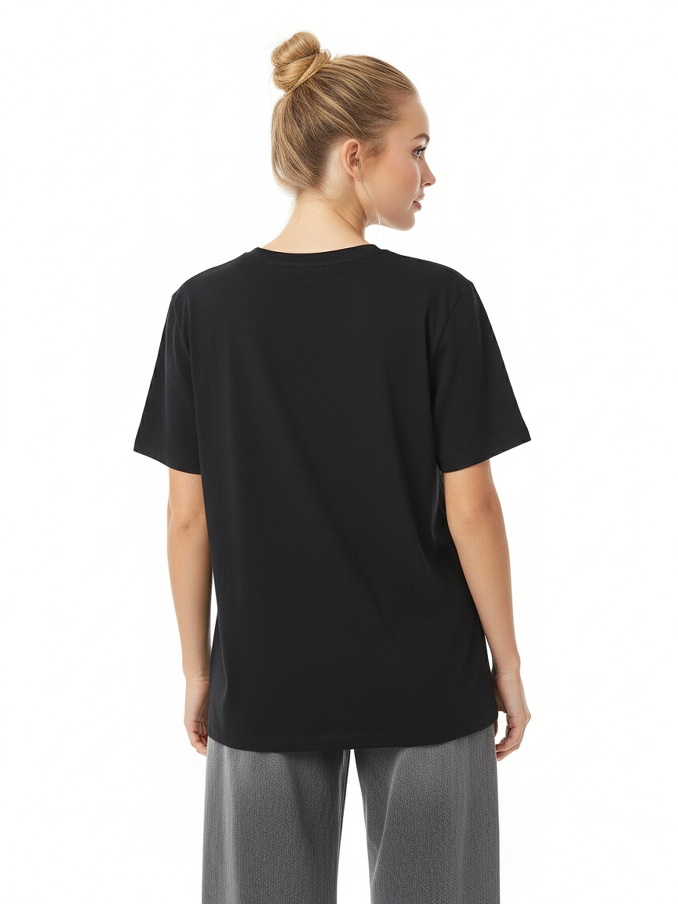 Футболка HUGO, размер M, черный — фото 1