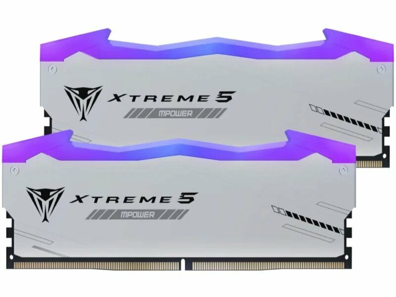 Память DDR5 16GB 6400MHz Patriot PVXR532G64C32KM Viper Xtreme 5 RGB RTL Gaming PC5-51200 CL32 DIMM 2