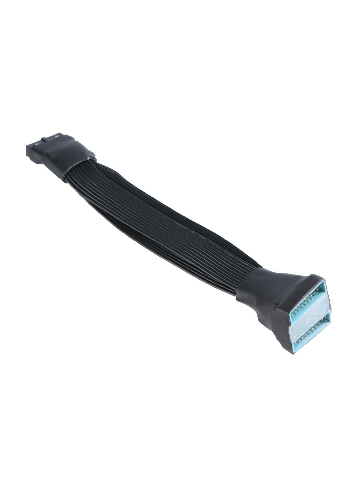 USB 3.0 Motherboard Extension Cable Female To Male 19/20Pin Connection Fast Speed for Enhanced Front Panel Access