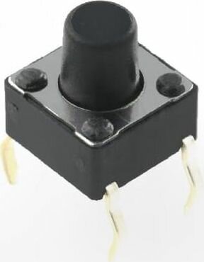 Микропереключатель DIPTRONICS DTS-63K-V TACT SPST-NO Пол 2 0,05A/12ВDC THT нет 1Н 1 шт