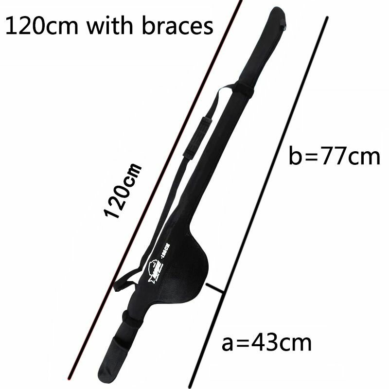 Сумка для рыбалки 115/120/125/130/135/140 см чехол удочки телескопический спиннинга рыболовная катушка хранения катушек нейлоновый