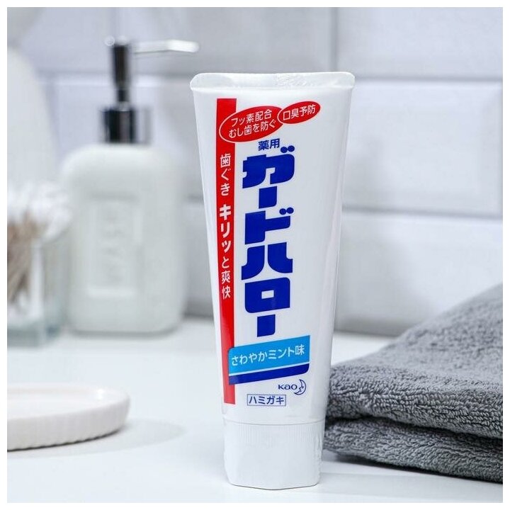 Паста зубная Kao Corporation Guard hello, с освежающим мятным вкусом, 165 г