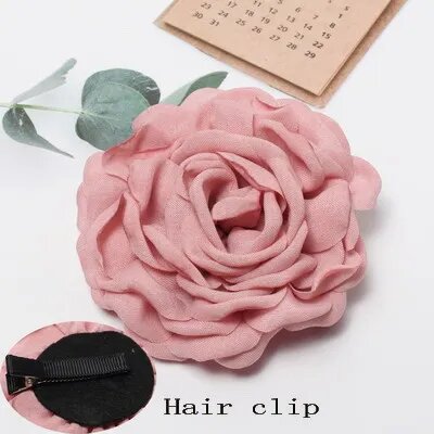 Цветковые заколки для волос Danrrsh Розовый, pink hair clip