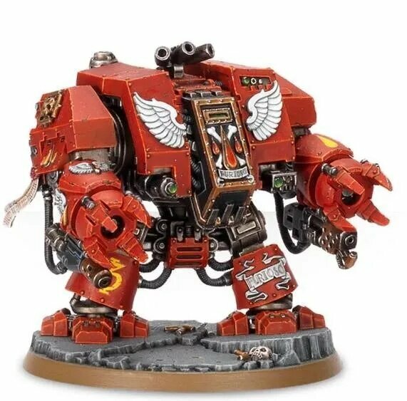 Смола вархаммер 40000 миниатюра Blood Angels Furioso Dreadnought warhammer 40000 миниатюры днд настольной игры Упражнения для раскрашивания