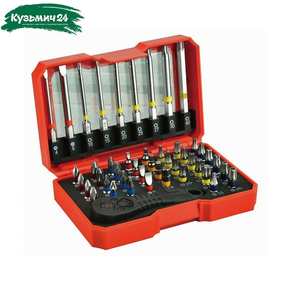 Набор бит P.I.T. 46 шт