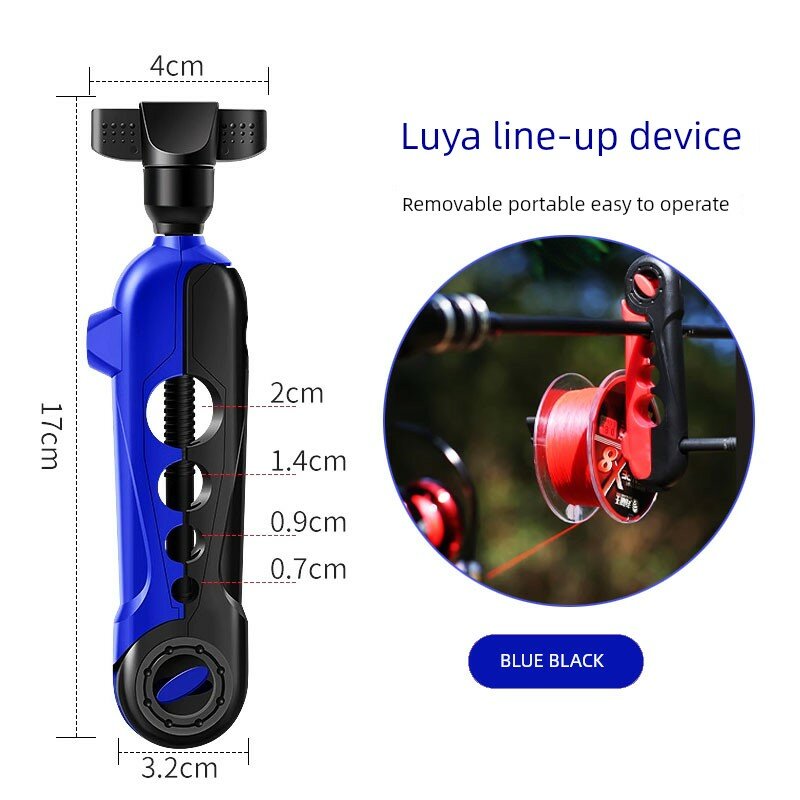 Новая быстрая катушка для намотки лески, портативная катушка для спиннинга, удочка для ловли на леску PE Запускатель