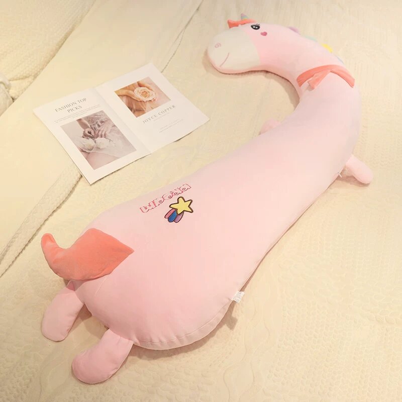 Большая белая подушка-гусь для сна между ногами, специальная игрушка-кукла для девочек, плюшевая игрушка для девочек,