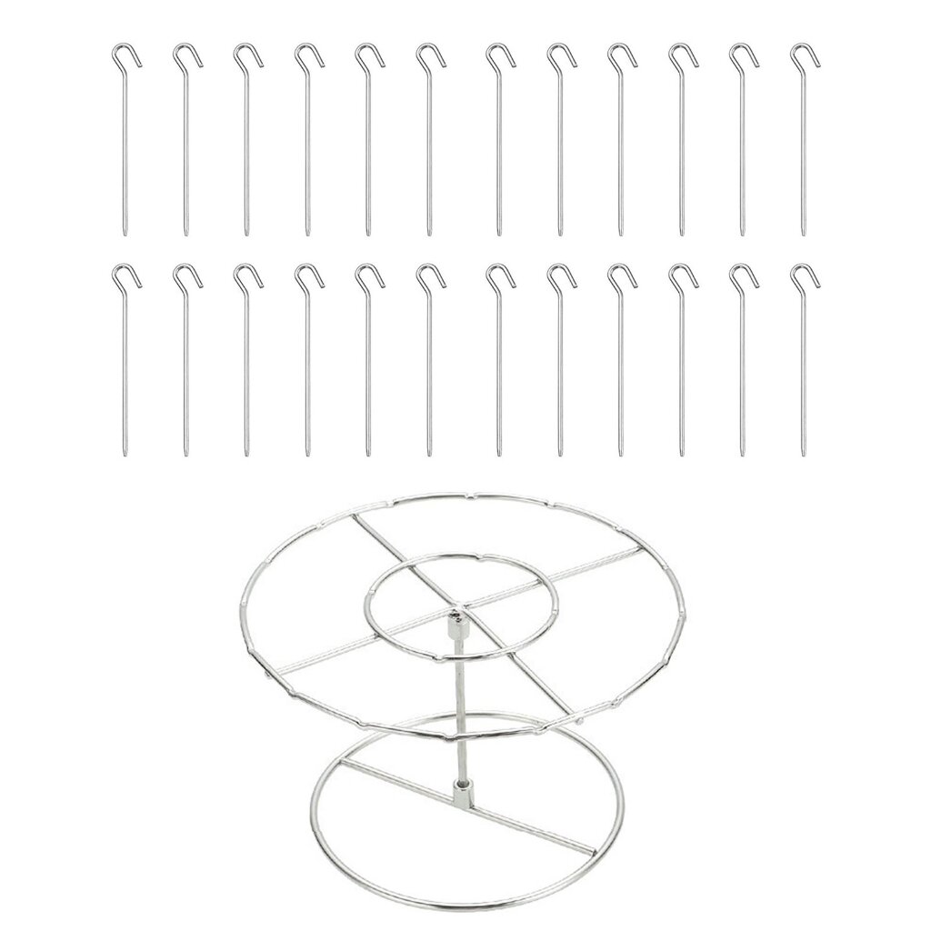 Воздушная фритюрница гриль бытовая духовка подвесная стойка для плиты-24 иглы