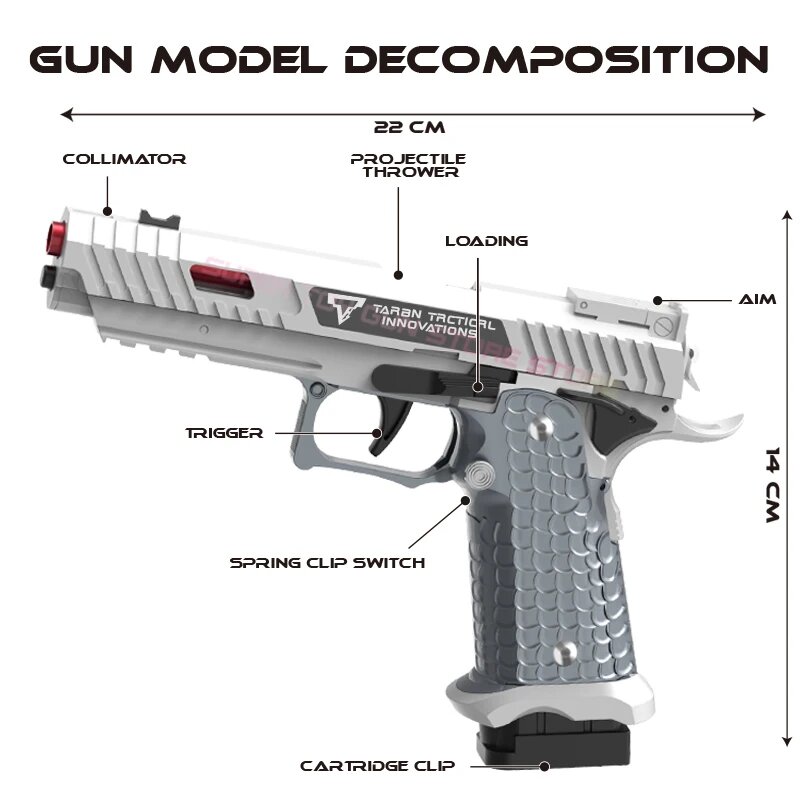 Игрушечный пистолет oein Shell Ejection 2011 Темно-зеленый, 10 — фото 1