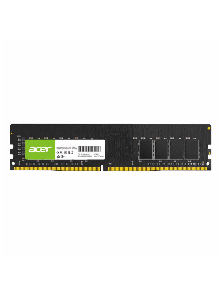 Память ACER DDR4 DIMM 16Gb UD100 (PC25600, 3200MHz, CL22, 1.2V, RTL) (BL.9BWWA.227)