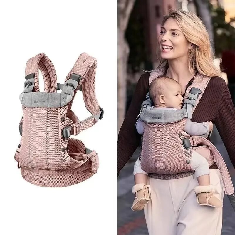 Шведская детская переноска BabyBjorn серии Harmony - многофункциональный артефакт для удержания ребенка