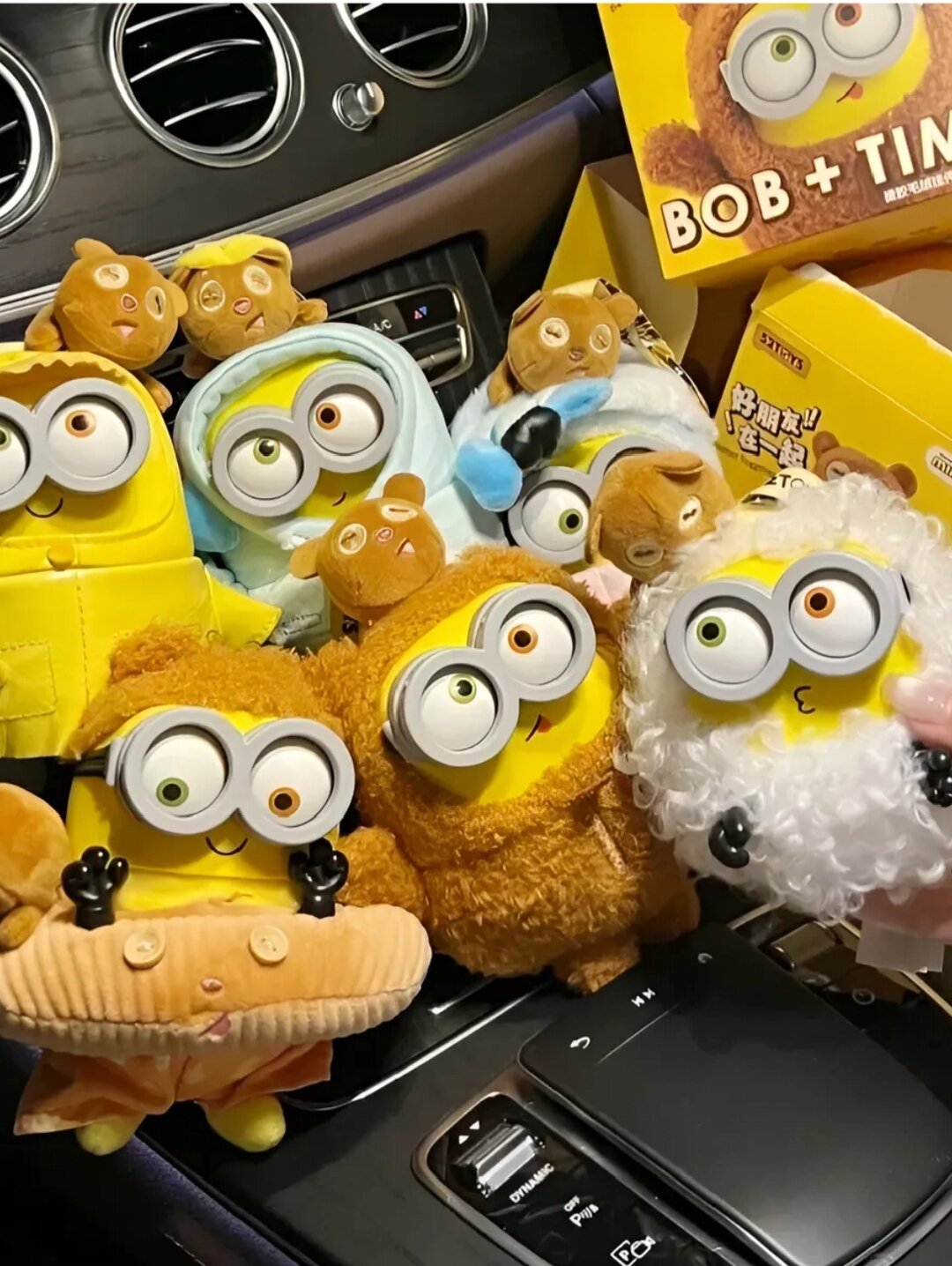 Bob+Tim Игрушка брелок Bob+Tim Миньоны секретный бокс сюрприз 1шт