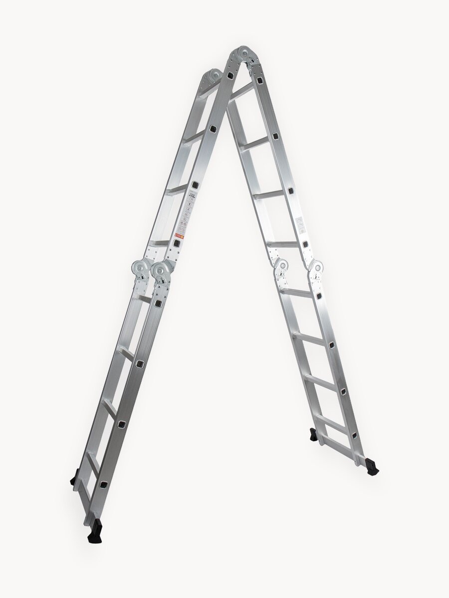 Лестница-трансформер полесад 4*4/ стремянка универсальная/ приставная / помост