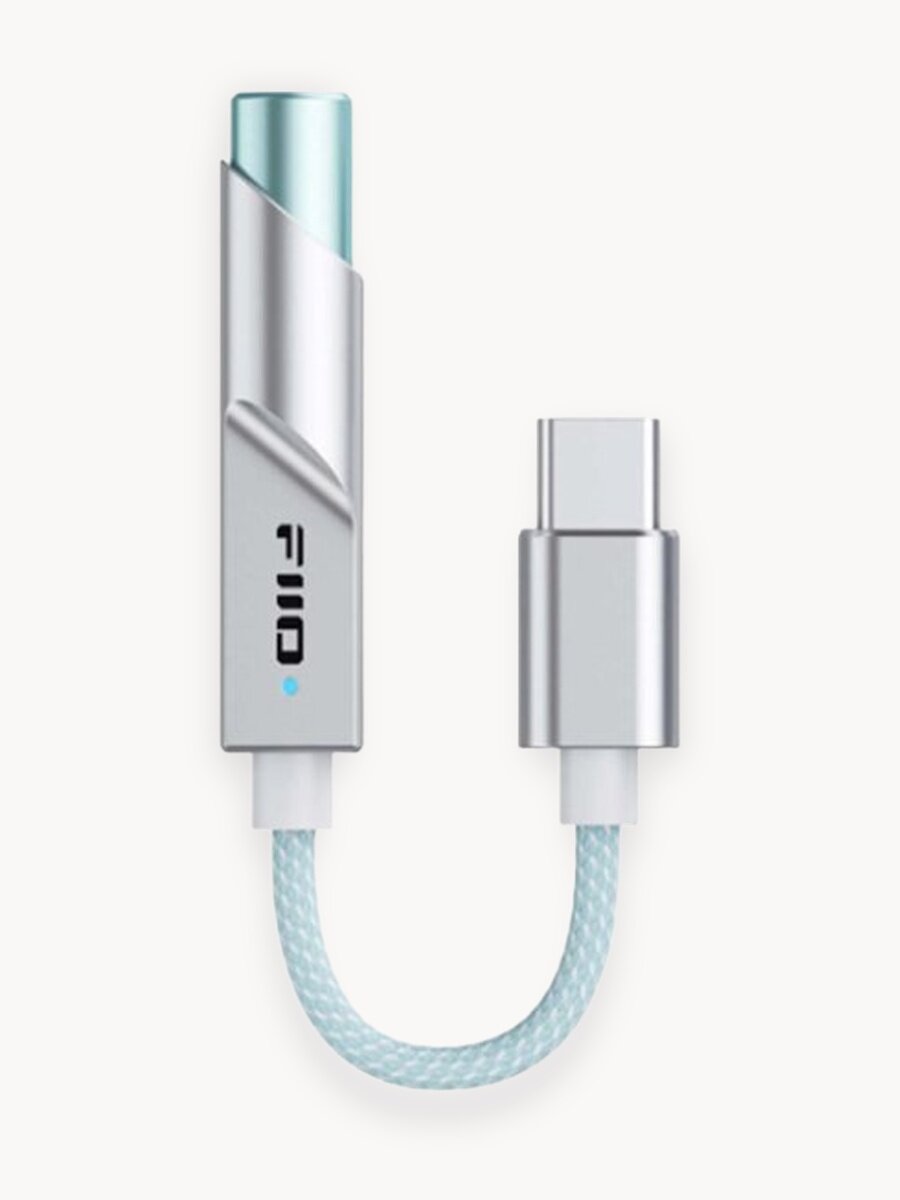 Усилитель/ЦАП для наушников Fiio KA11 Type-C, серебристый