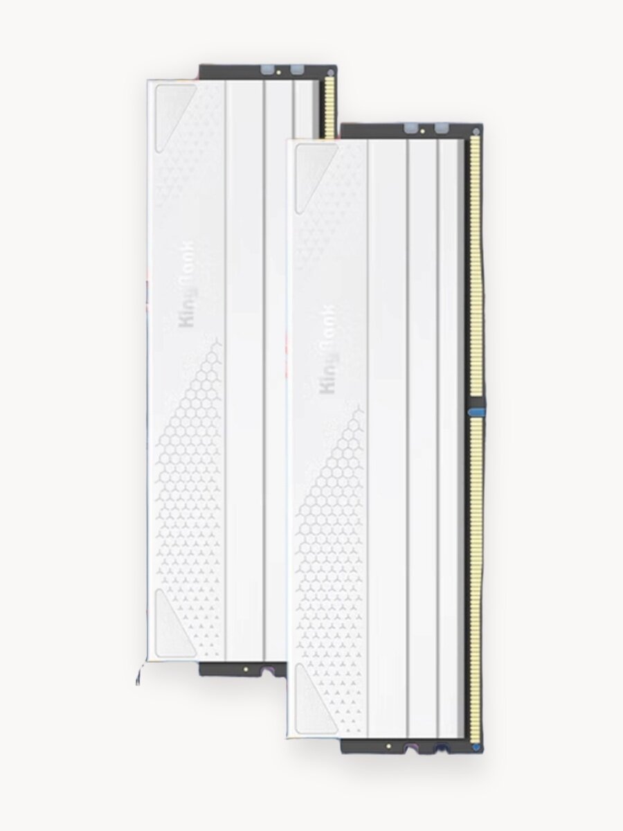 KingBank Оперативная память DDR5 White StarBlade 6800МГц Белый Heatsink DRAM(Hynix M-die C32) 2x24ГБ(K5.01. FPM5GM9506)