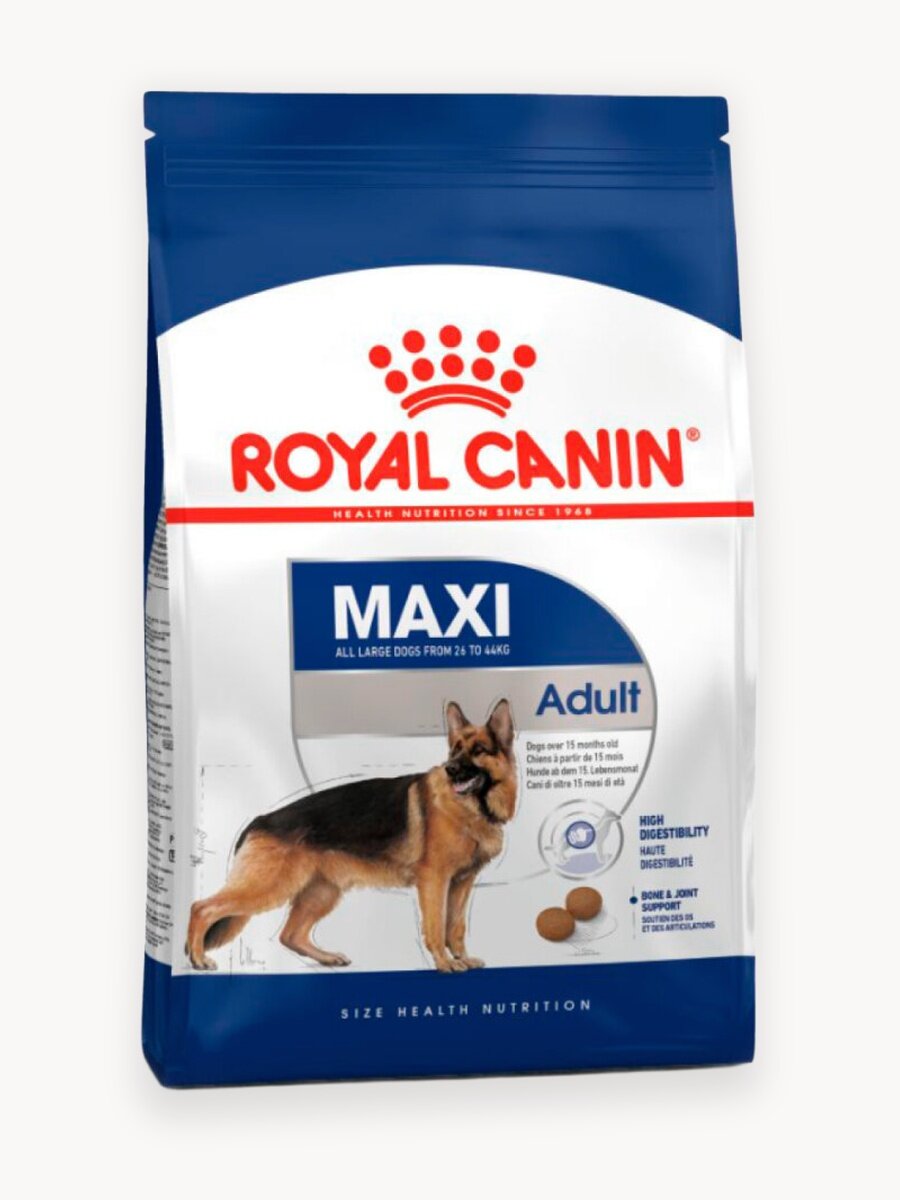 Сухой корм для собак Royal Canin Maxi Adult для крупных пород, 3 кг